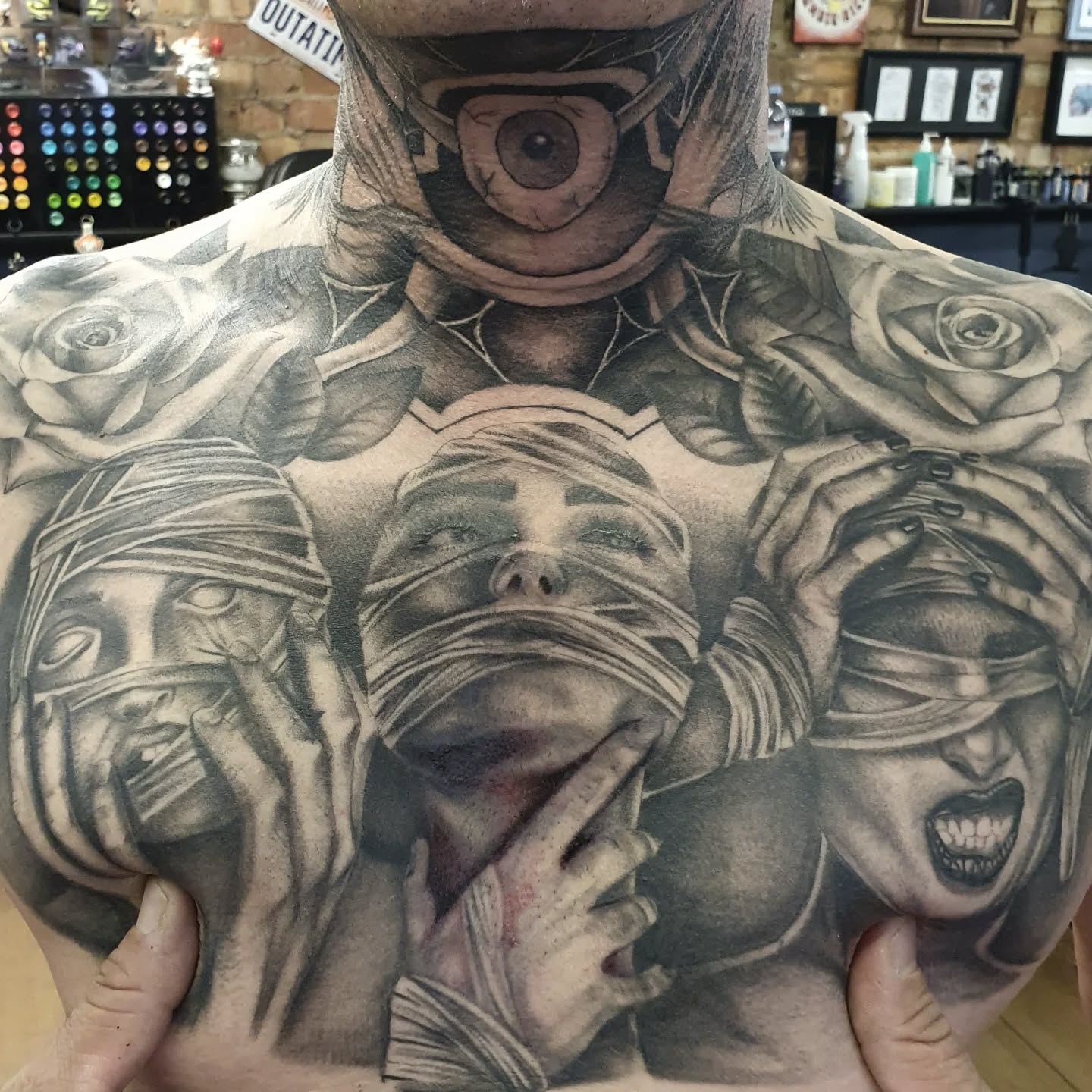 Bespoke Black and Grey Realism Tattoos in Birmingham